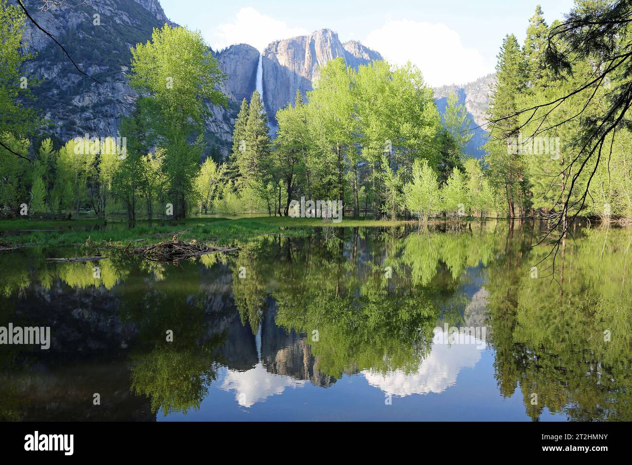 Perfect reflection - Yosemite National Park, California Stock Photo - Alamy