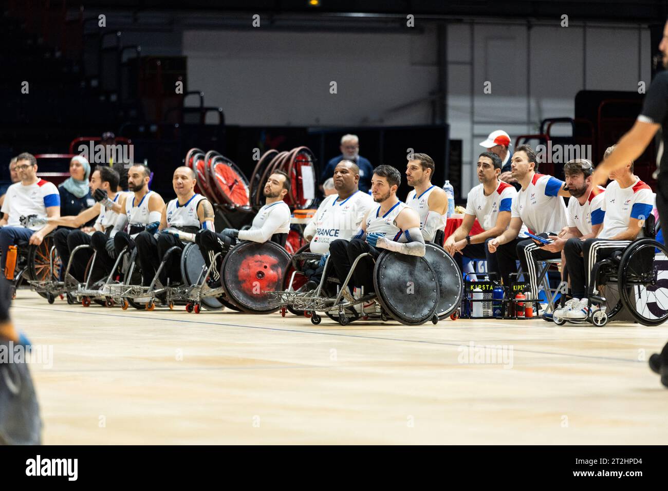 Paris, France. 19/10/2023, Team France during the International ...