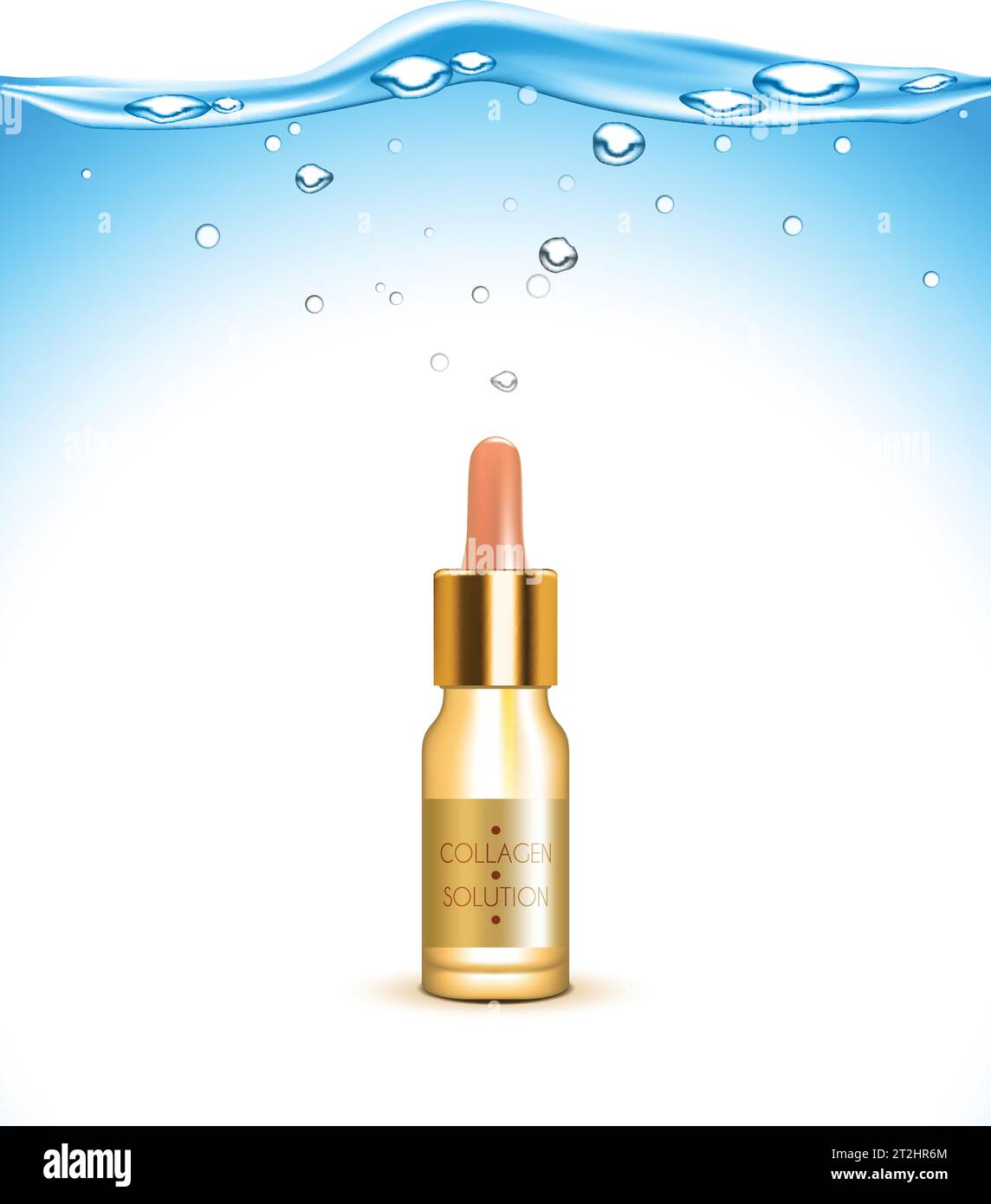 Collagen solution hydrating and moisturizing skin care cosmetic product ...