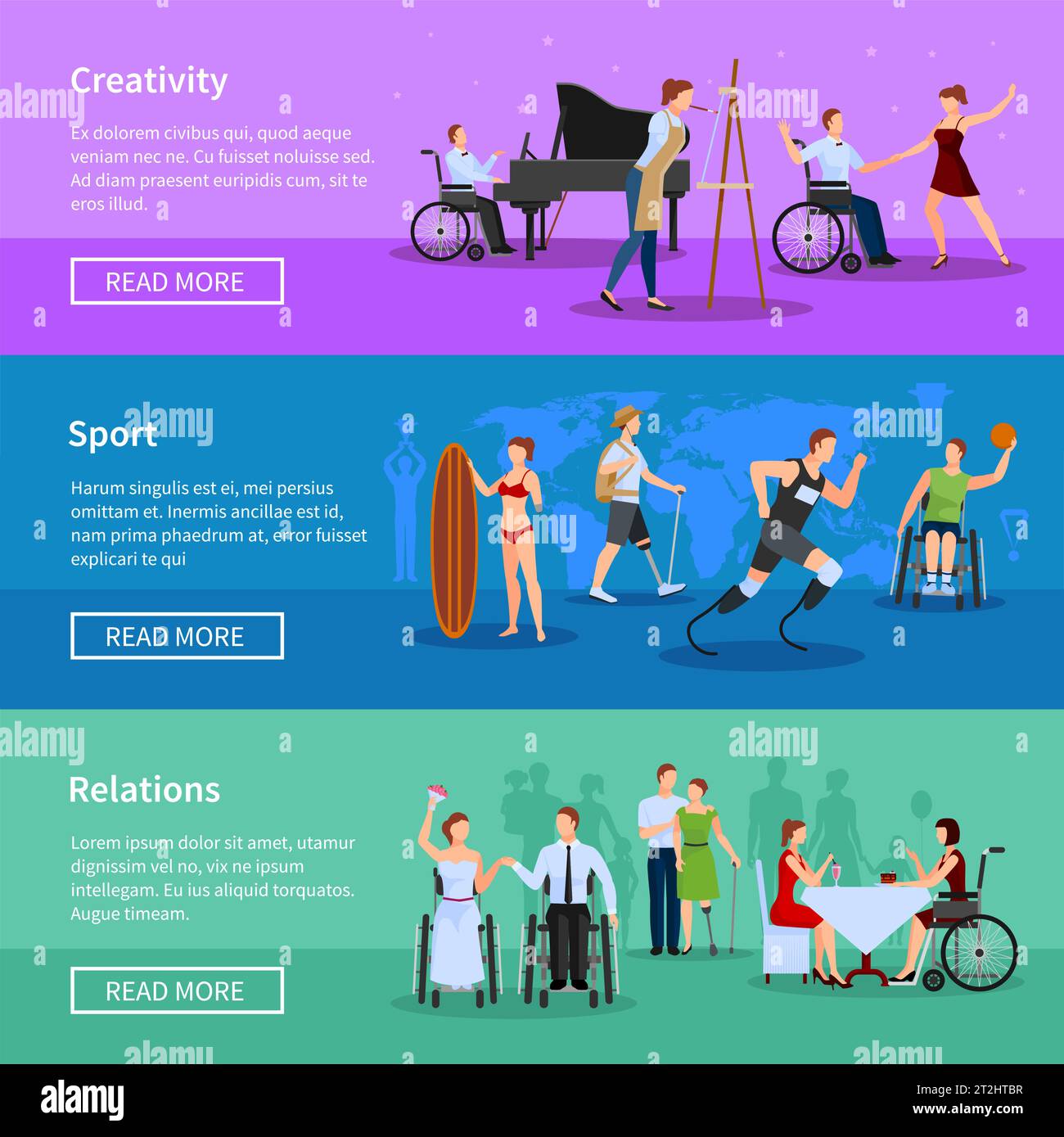 Wheelchair sport painting Stock Vector Images - Alamy