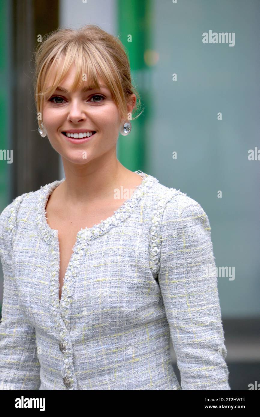 New York, USA. 19th Oct, 2023. AnnaSophia Robb attends the Forces of ...