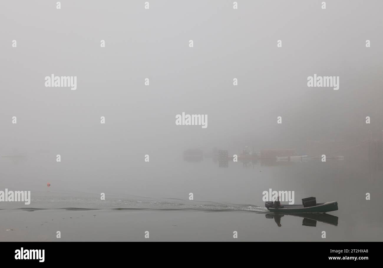 Boats Round Pond, Maine, USA Stock Photo - Alamy