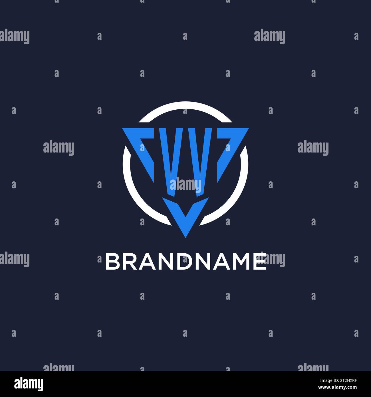 Vv initials logo Stock Vector Images - Alamy