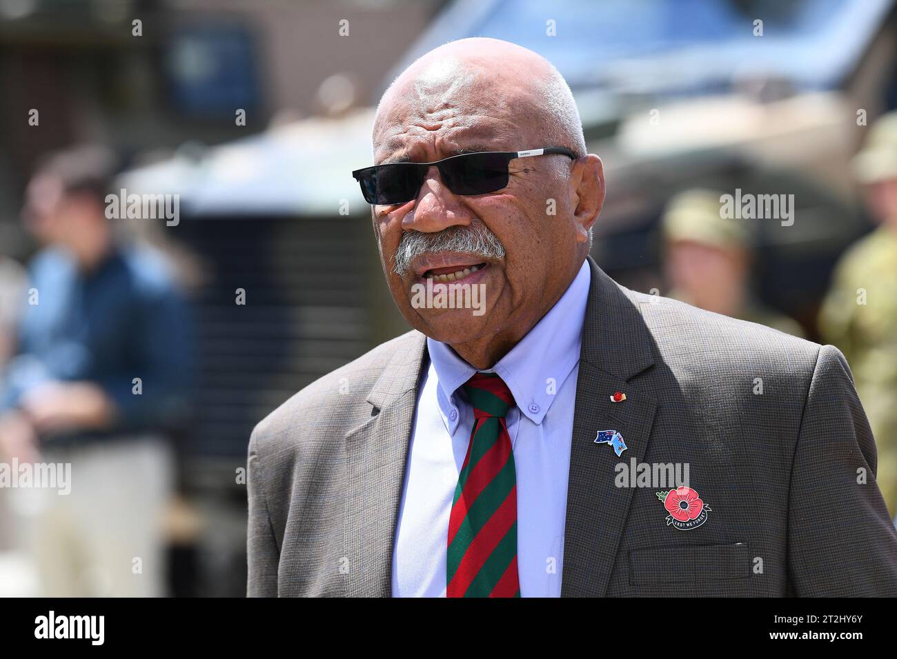Brisbane, Australia. 20th Oct, 2023. Fiji's Prime Minister Sitiveni ...