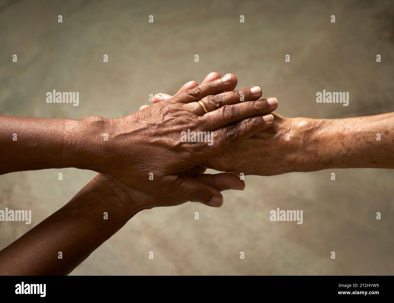 Hand holding another hand. People helping and comforting each other ...