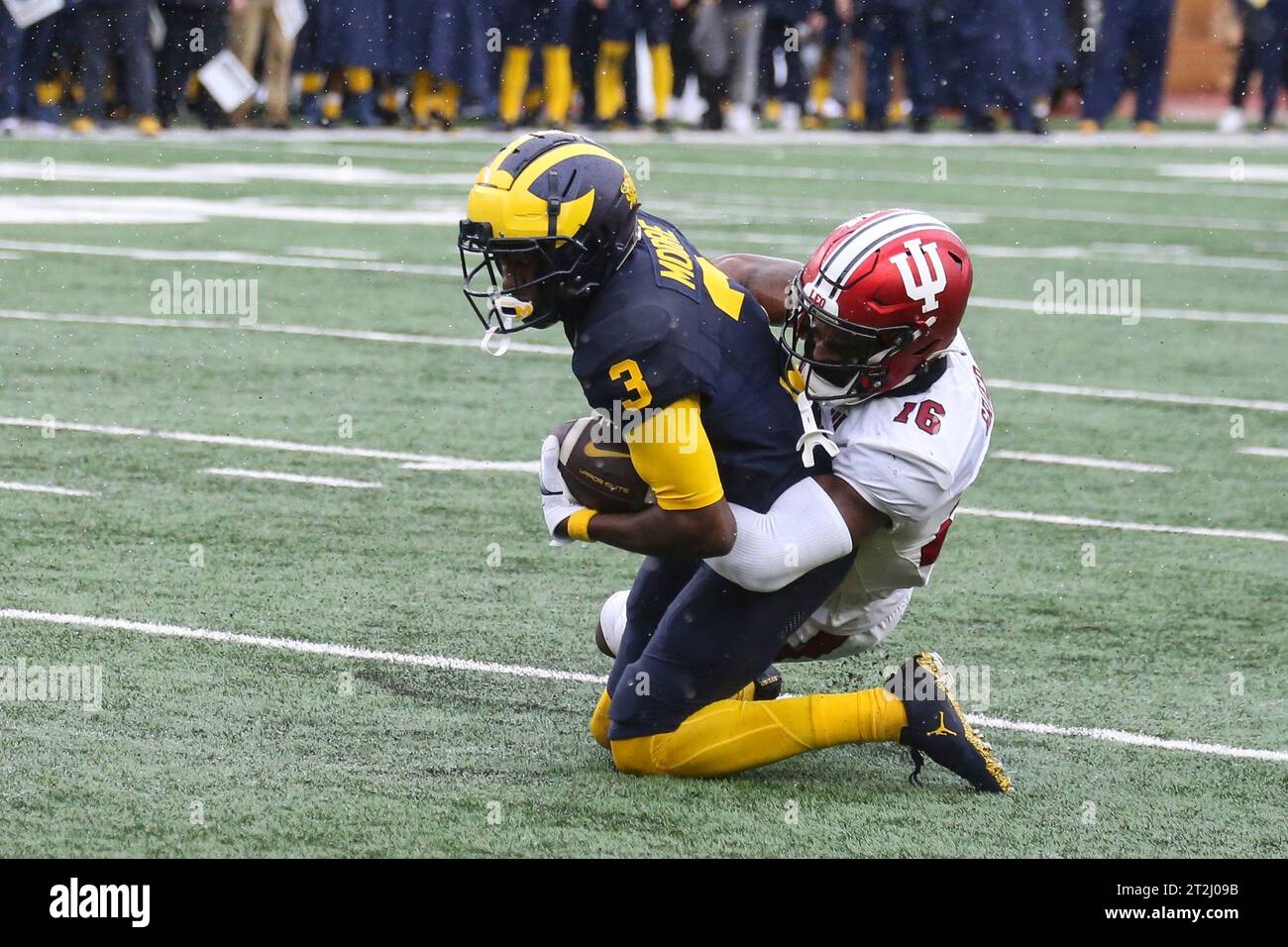 ANN ARBOR, MI - OCTOBER 14: Michigan Wolverines wide receiver Fredrick ...