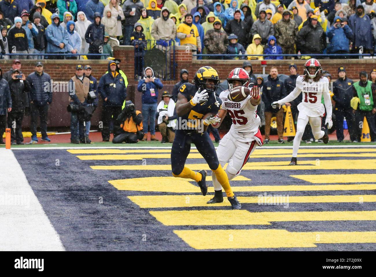 ANN ARBOR, MI - OCTOBER 14: Michigan Wolverines wide receiver Karmello ...