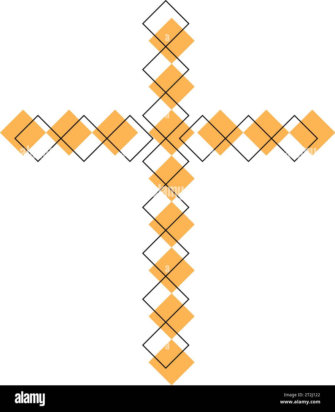 catholic cross isolated Stock Vector Image & Art - Alamy