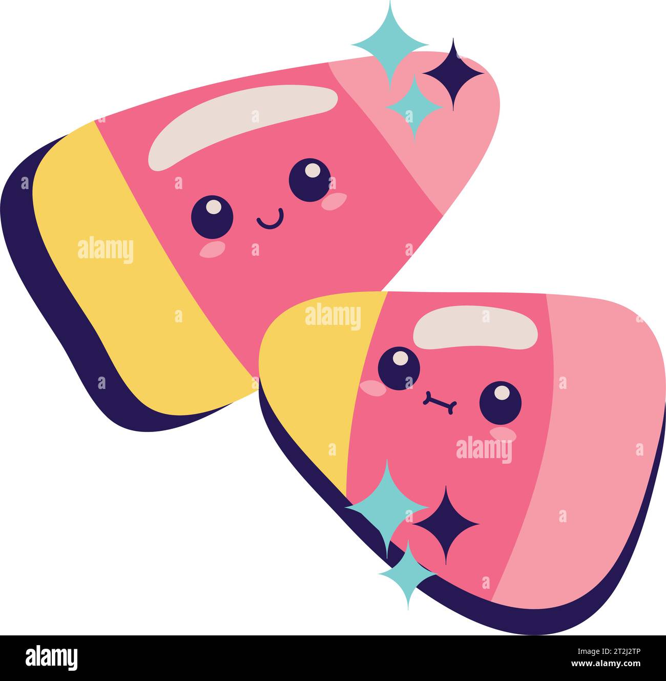 halloween kawaii candies Stock Vector Image & Art - Alamy
