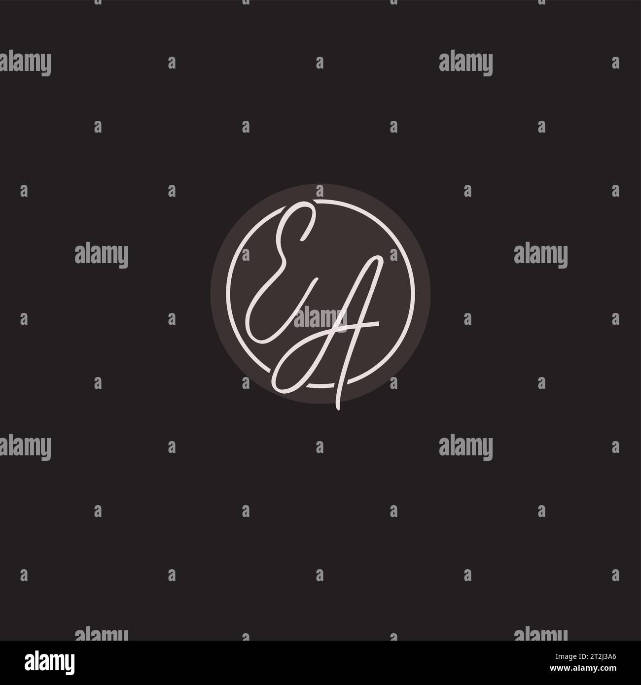 Letter ea line hi-res stock photography and images - Alamy