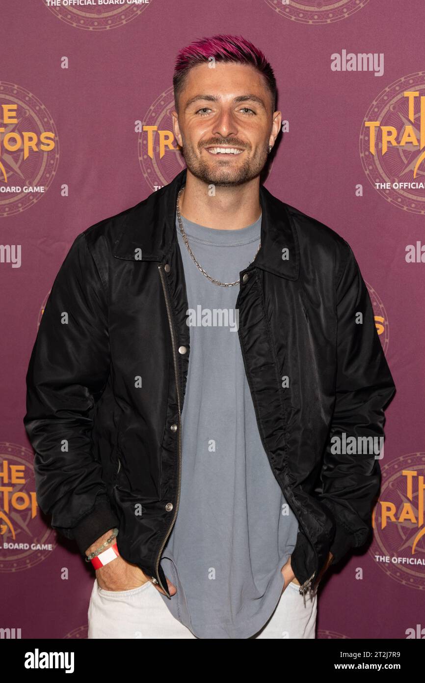 London, UK. 19th Oct, 2023. Former ‘The Traitors' Contestant Tom ...