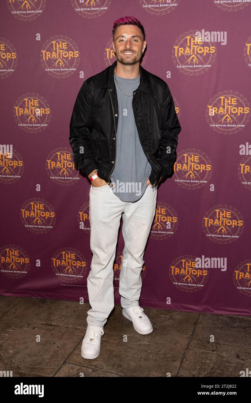 London, UK. 19th Oct, 2023. Former ‘The Traitors' Contestant Tom ...