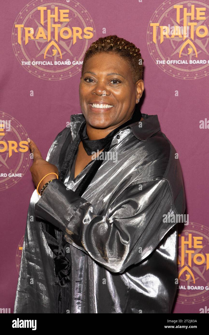 London, UK. 19th Oct, 2023. Former ‘The Traitors' Contestant, Fay ...