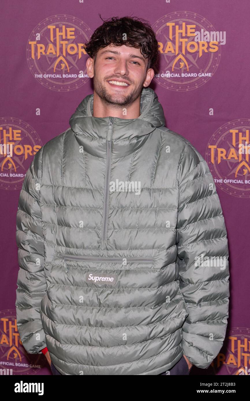 London, UK. 19th Oct, 2023. Former ‘The Traitors' Contestant, Matt ...
