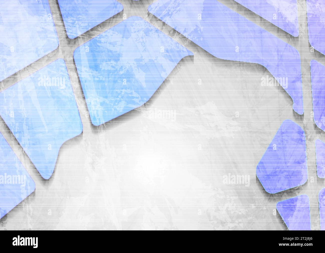 Blue and grey tech grunge corporate background. Vector design Stock ...