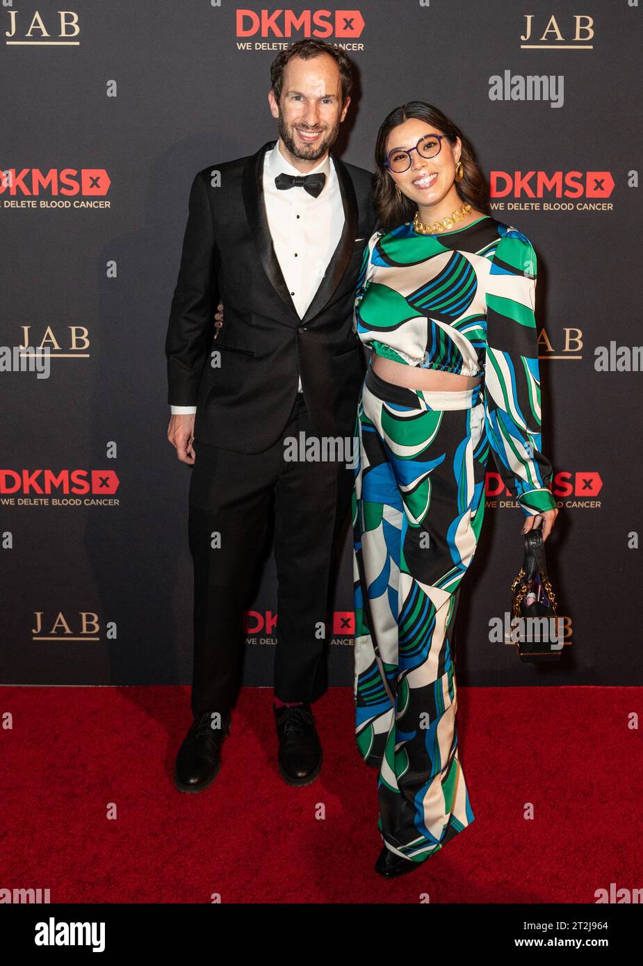 New York, USA. 19th Oct, 2023. Kevin Shapiro and Marcela Alcala attend ...