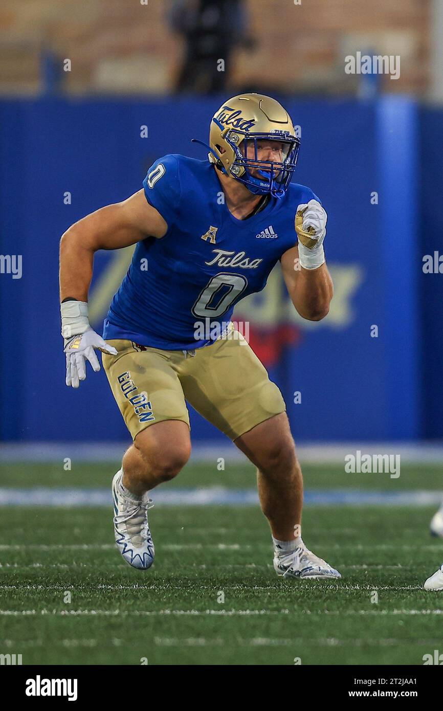 October 19, 2023: Ben Kopenski #0 comes up the field on a rush. Rice ...