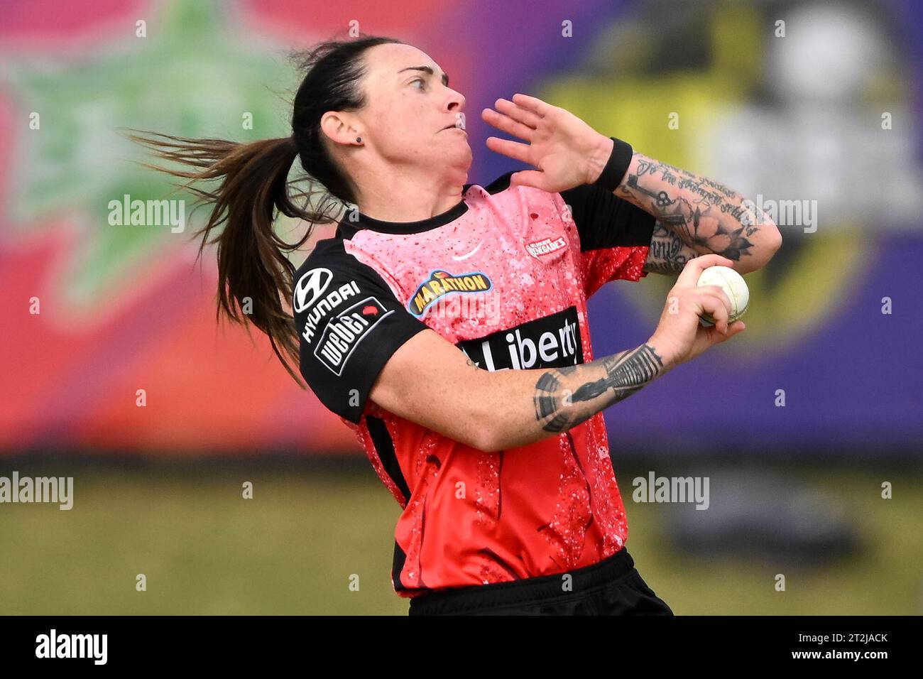 Melbourne, Australia. 20th Oct, 2023. Sarah Coyte of the Renegades ...