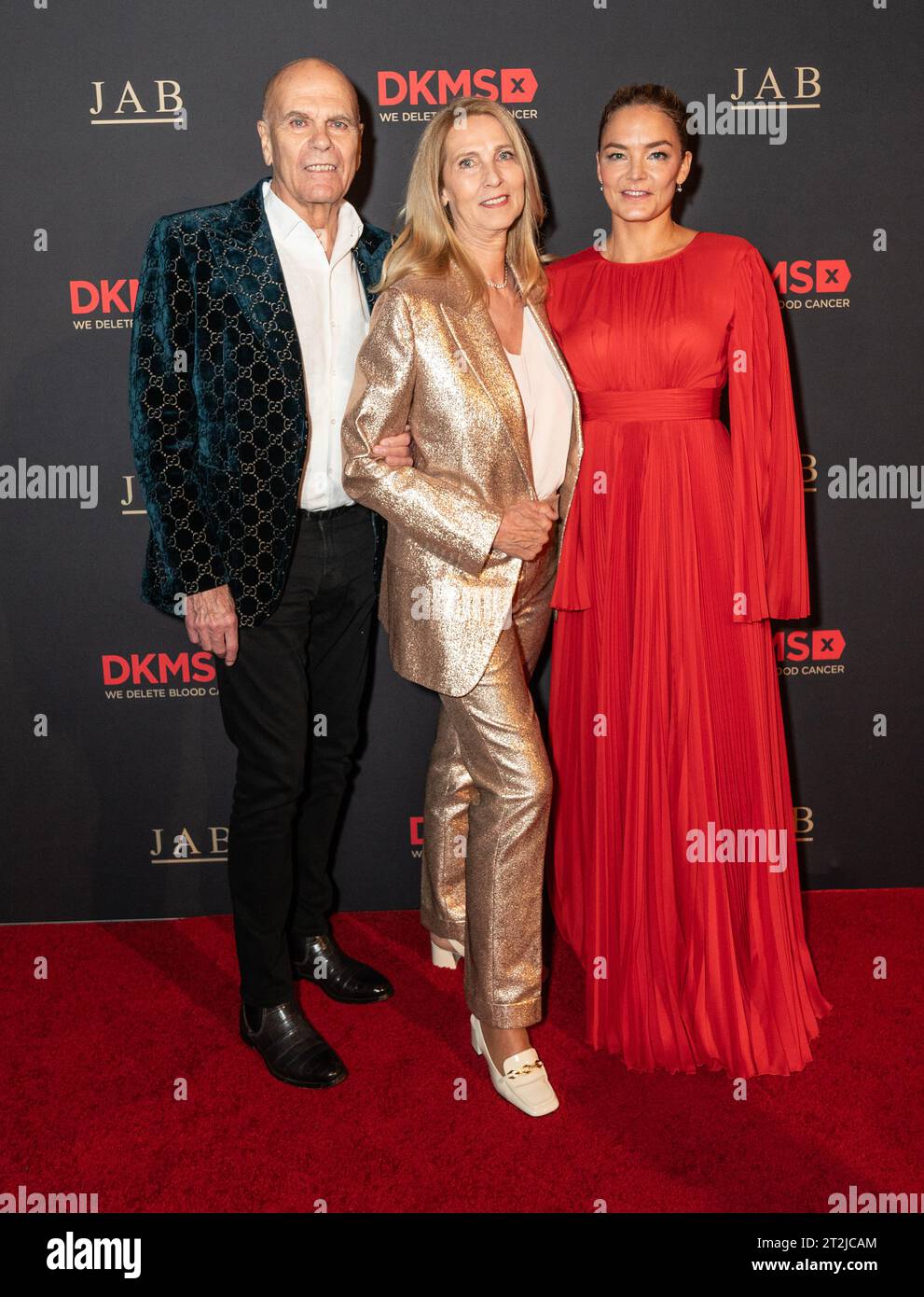 Peter Harf, Elke Neujahr and Katharina Harf attend 17th Annual DKMS ...