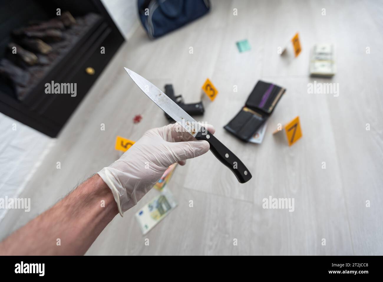 Crime scene investigation - collecting evidence Stock Photo - Alamy Crime scene investigation - collecting evidence Stock Photo - Alamy
