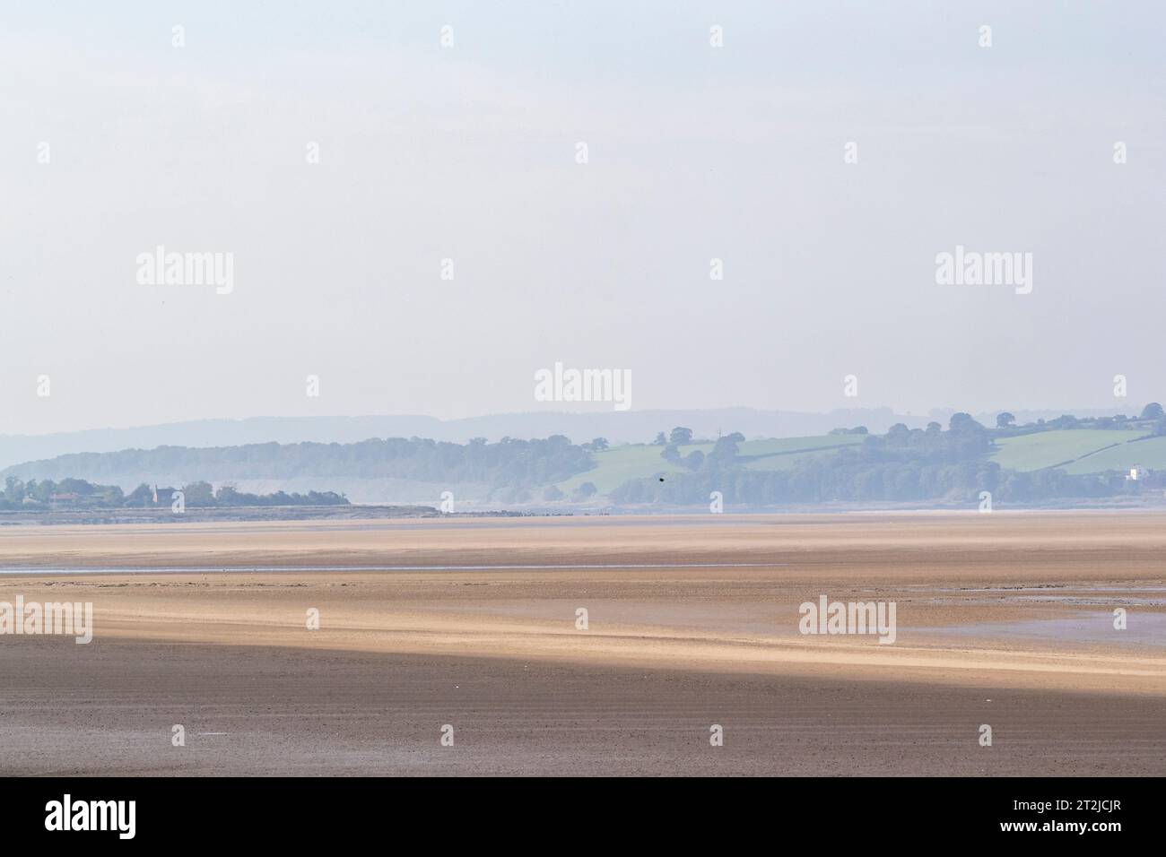 Low tide on the Severn Estuary as seen from Slimbridge WWT ...