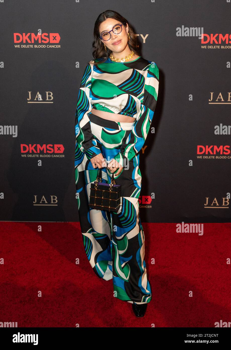 Marcela Alcala attends 17th Annual DKMS Gala at Cipriani Wall Street in ...