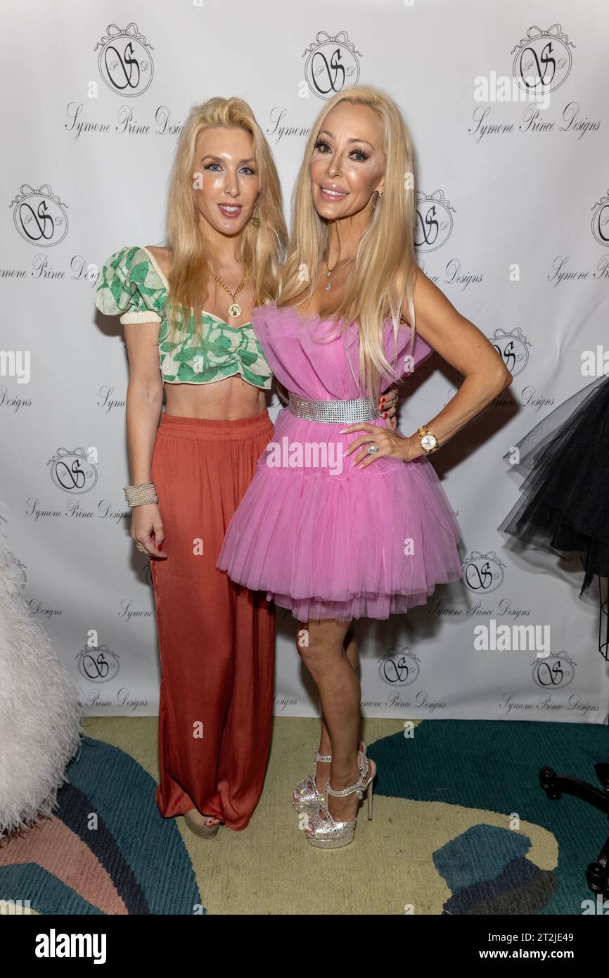 Los Angeles, USA. 19th Oct, 2023. Actress singer Erin Gavin, Couture ...