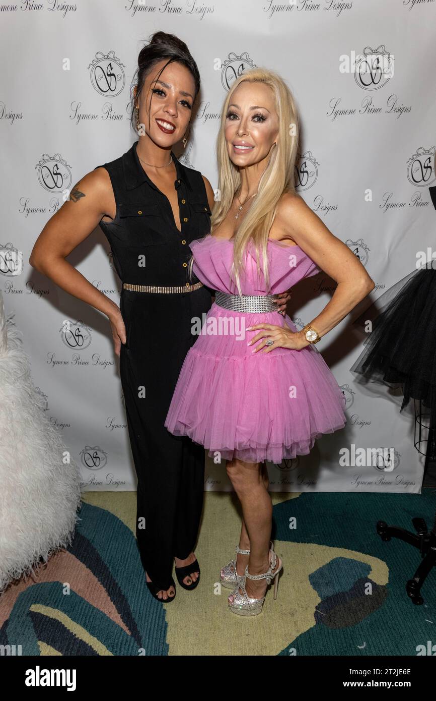 Los Angeles, USA. 19th Oct, 2023. Actress Asia Lynn Pitts, Couture ...