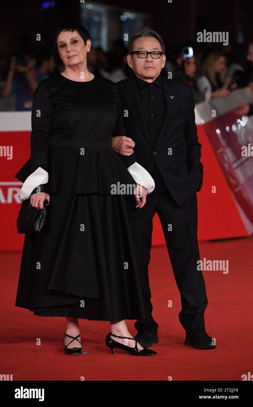 Roberta Torre, Shigeru Umebayashi 18th Edition of Rome Film Fest Red Carpet of the movie -Mi ...