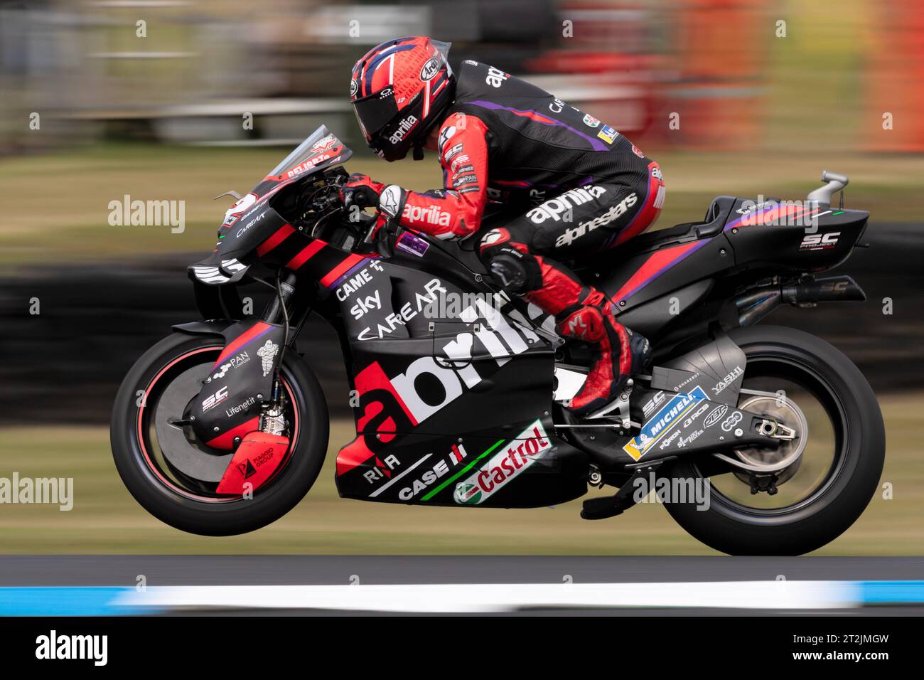 Melbourne, Australia, 20 October, 2023. Maverick VIÑALES of Spain on ...