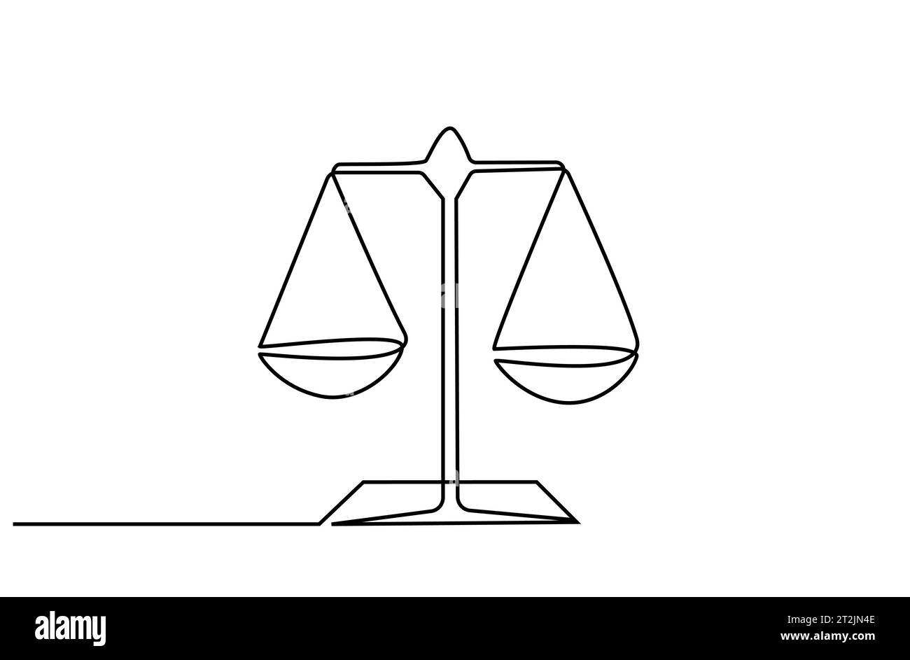 Scale of justice cartoon hi-res stock photography and images - Alamy