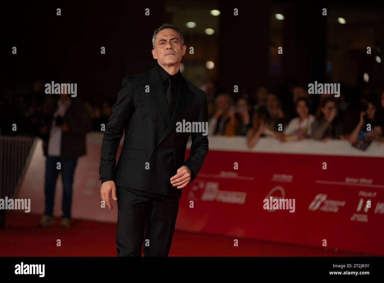 ROME, ITALY - OCTOBER 19: Filippo Timi attends a red carpet for the ...