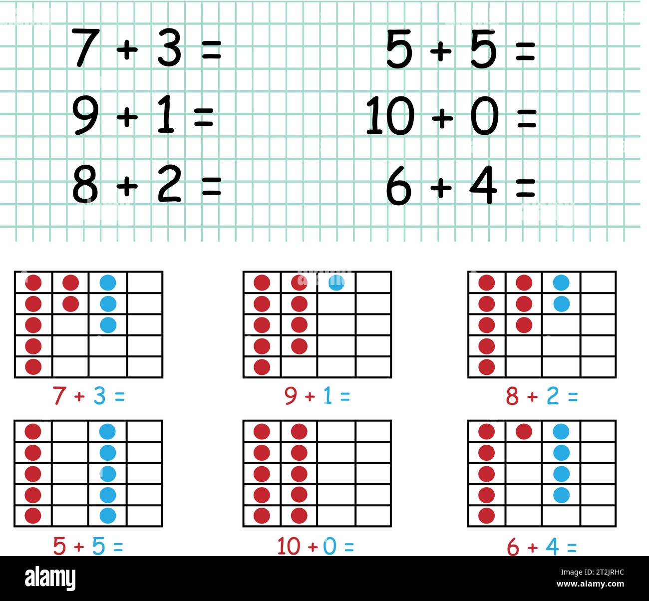 Addition Subtraction Test Question Simple Questions Primary School First Grade School Math