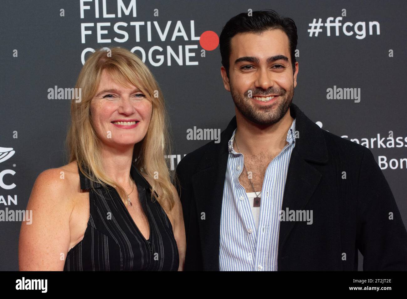 Corinna Nilson, a German actress and David Daria, a German actor ...
