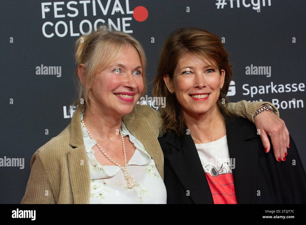 therese Haemer, a German actress, and Sonja Baum, a German actress ...