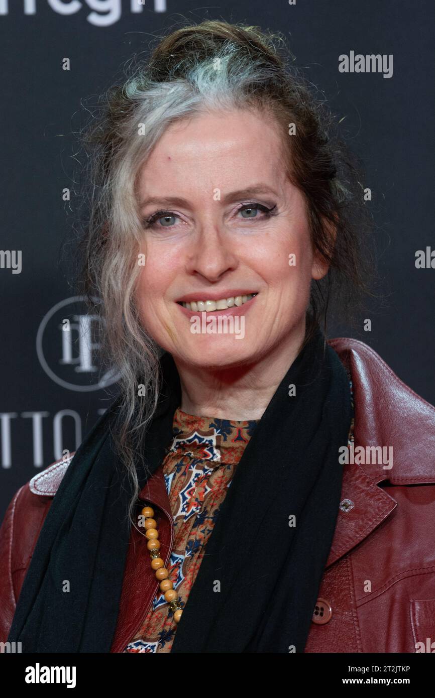 Karin Angele, a German actress, attends the opening of Cologne Film ...