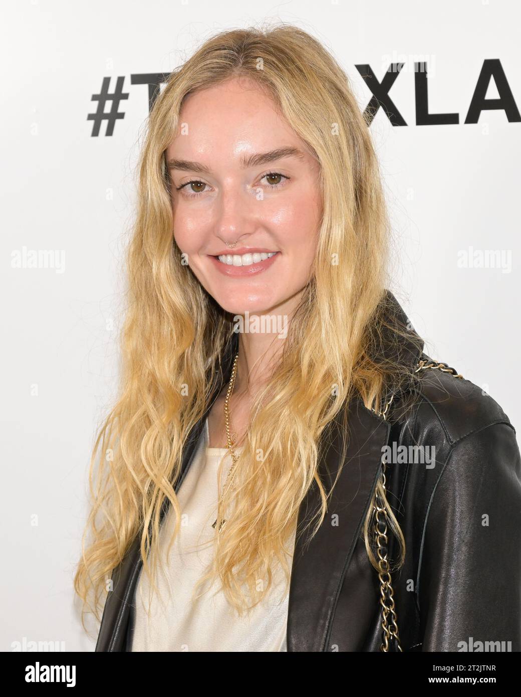 October 19, 2023: Hannah Baxter attends the COSRX U.S. Consumer Event ...