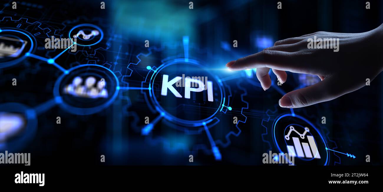 KPI - Key performance indicator. Business and industrial analysis ...