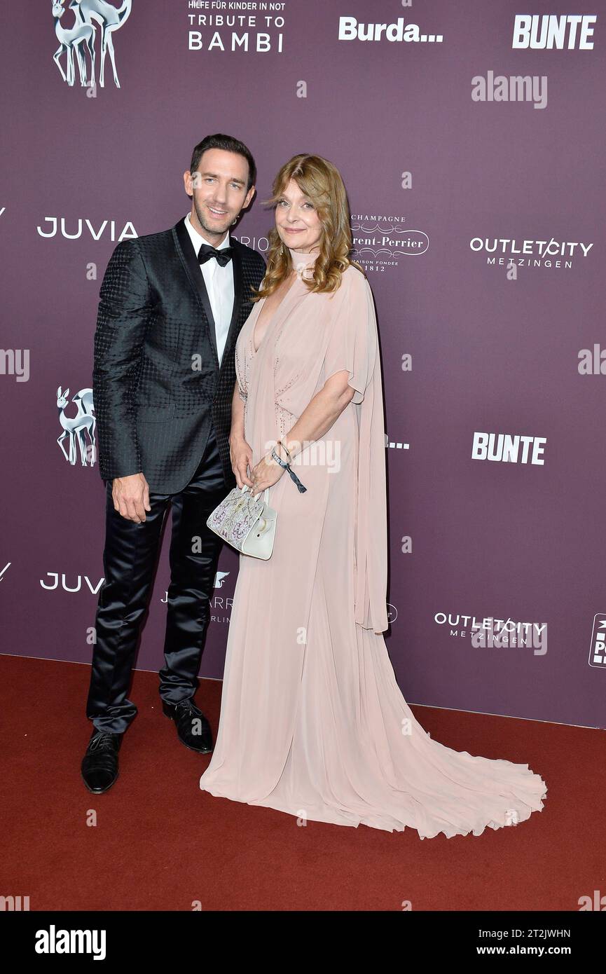 Marcel Remus und Nastassja Kinski bei der Ankunft Tribute to Bambi in ...