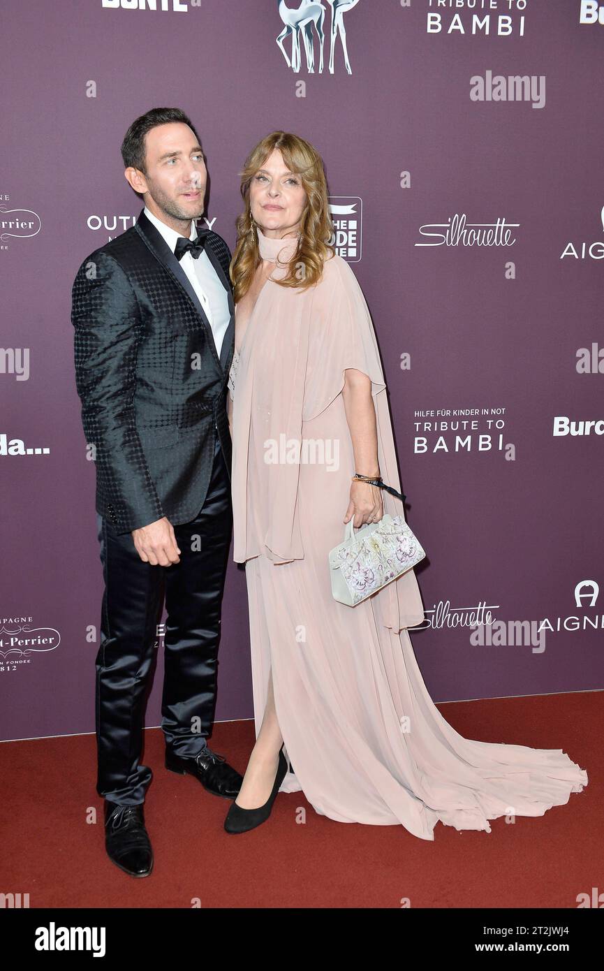Marcel Remus und Nastassja Kinski bei der Ankunft Tribute to Bambi in ...