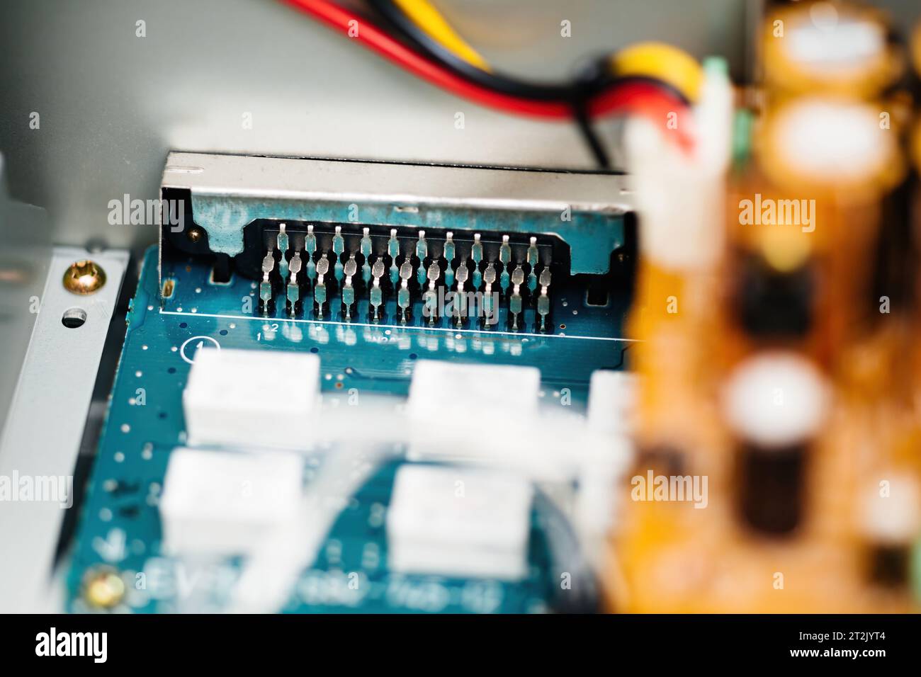 Scart terminal pins hi-res stock photography and images - Alamy