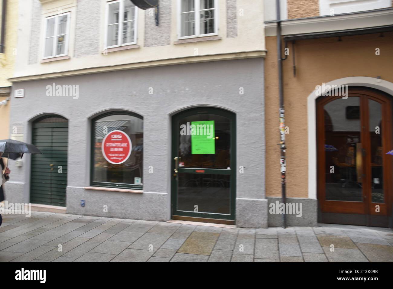 Leerstände, 2023, Rechte Altstadt, Linzergasse, Salzburg, Manfred ...