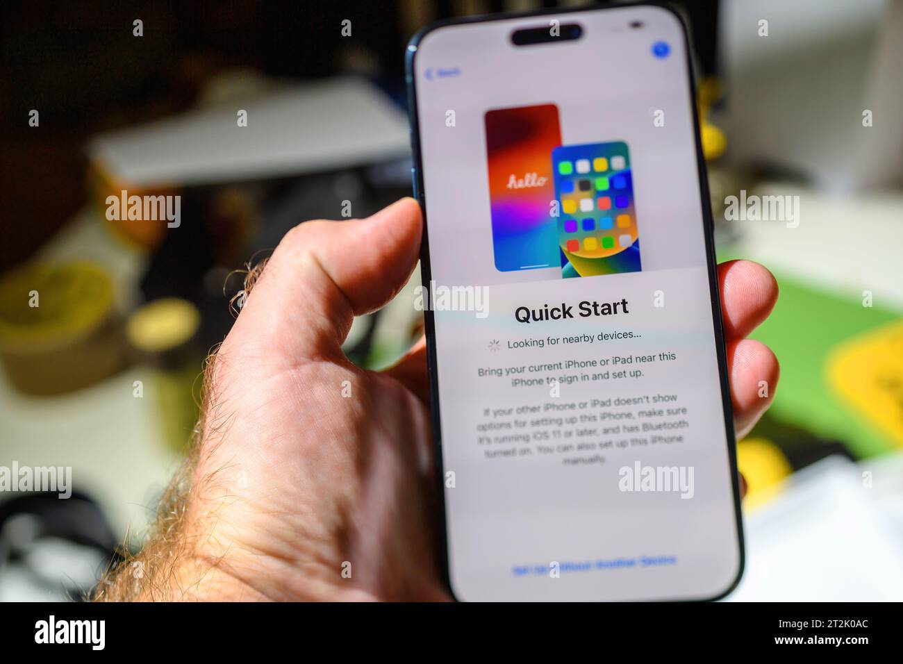 Quick setup guide hi-res stock photography and images - Alamy