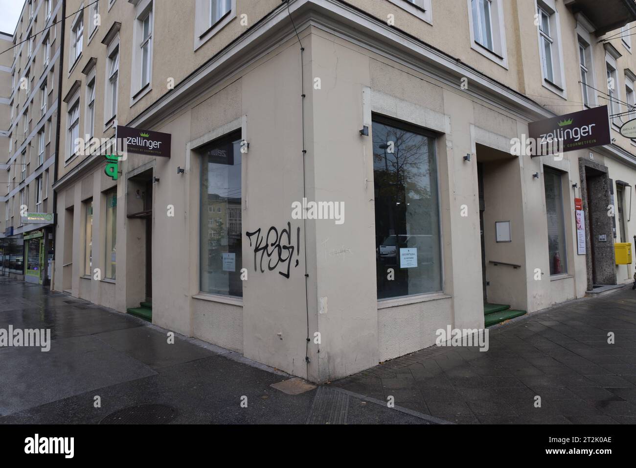 Leerstände, 2023, Rechte Altstadt, Mirabellplatz, Salzburg, Manfred ...