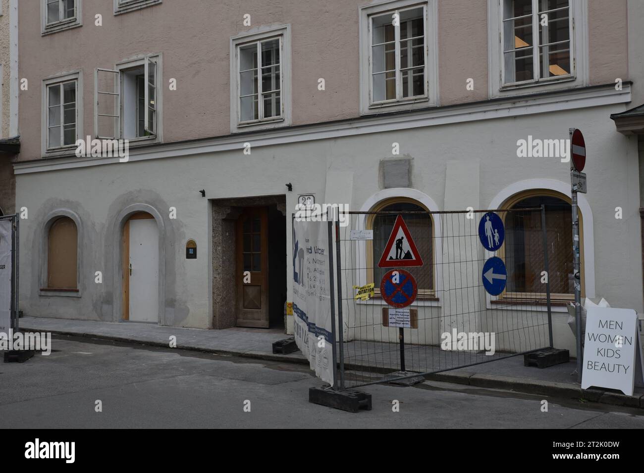 Leerstände, 2023, Kaigasse, Altstadt, Salzburg, Manfred Siebinger ...