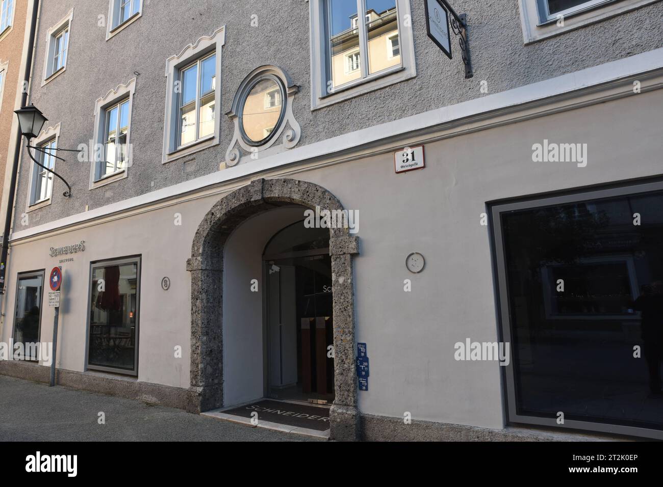 Leerstände, 2023, Altstadt Salzburg, Manfred Siebinger *** Vacancies ...