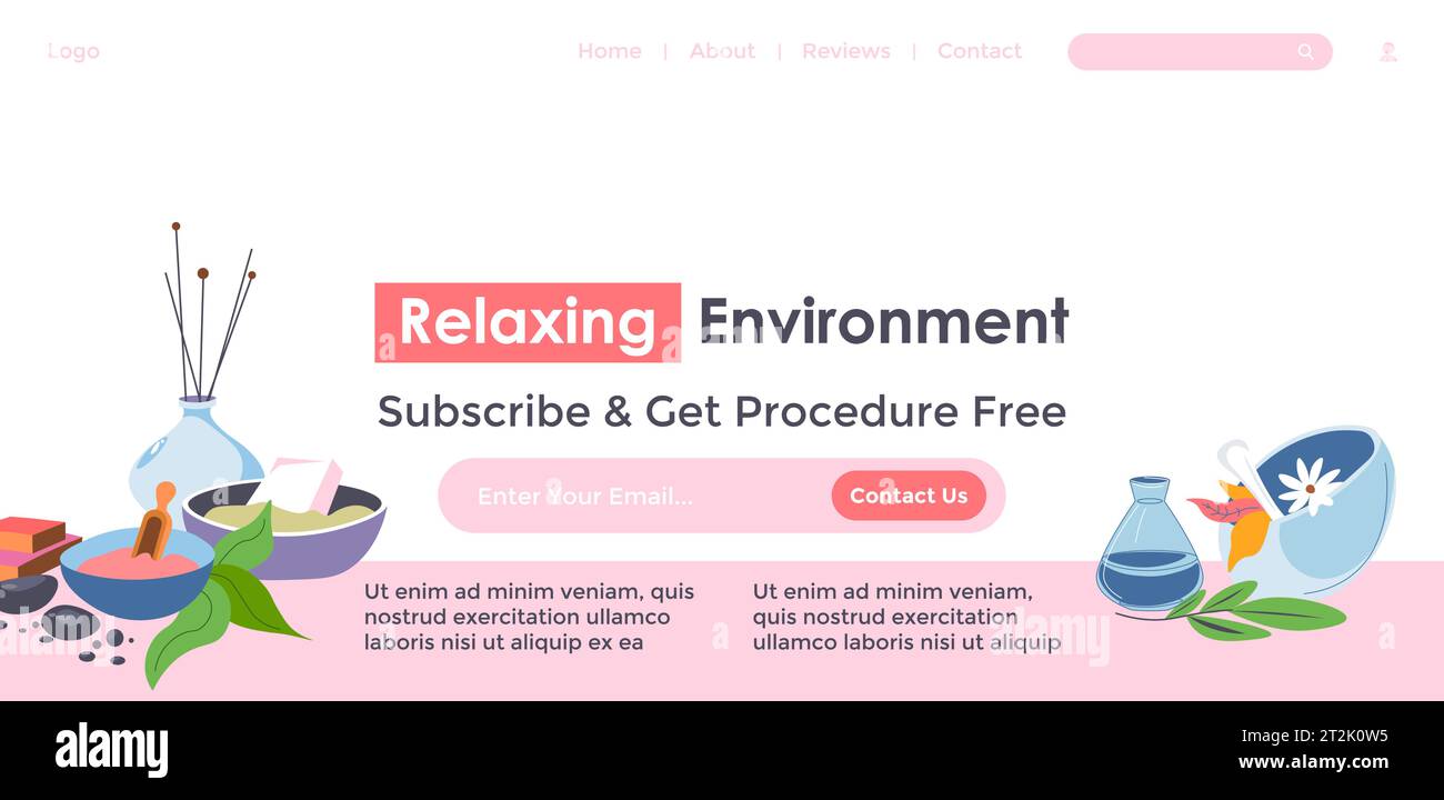 Restful relaxing Stock Vector Images - Alamy