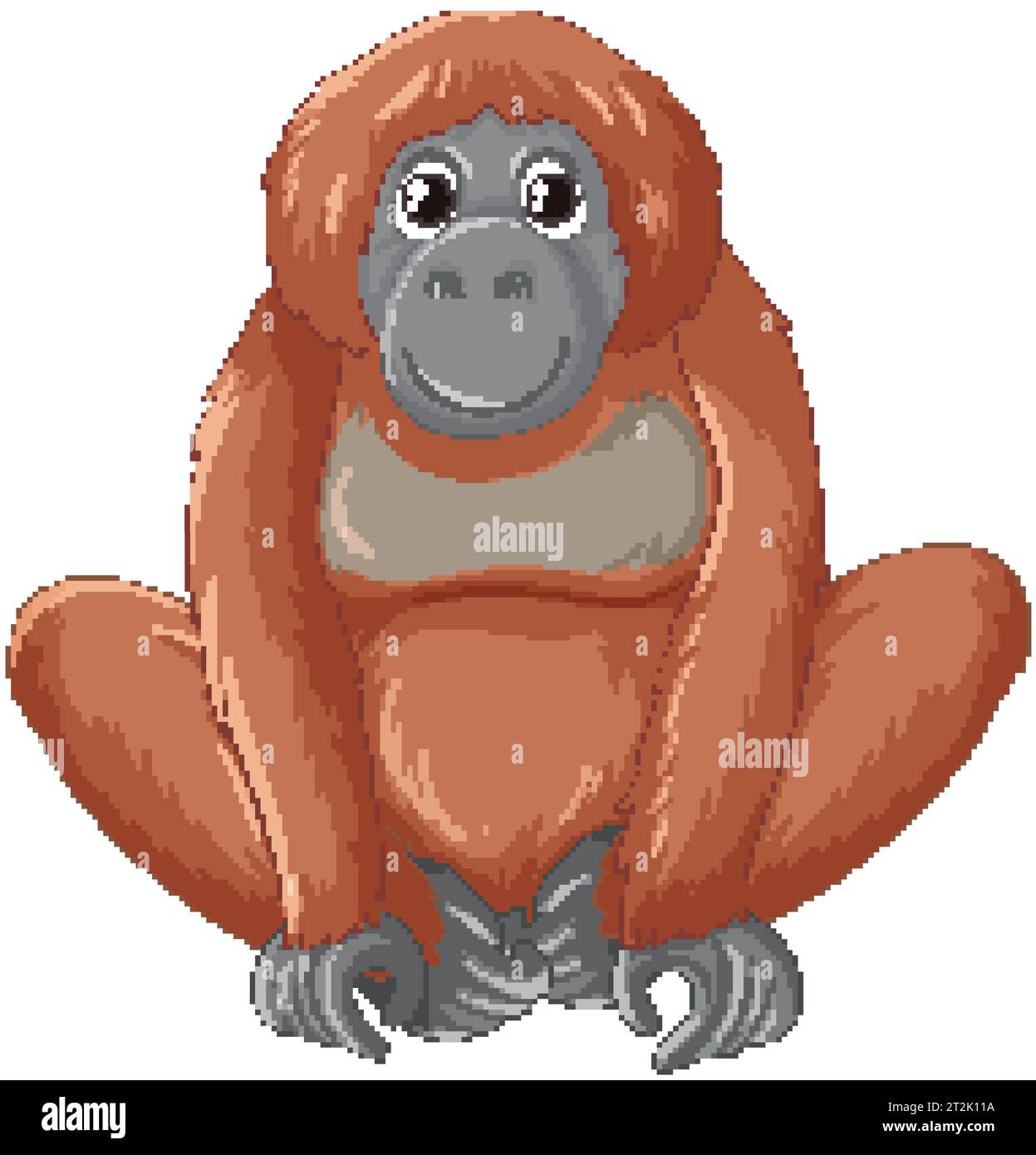 Orangutan Cartoon Drawing