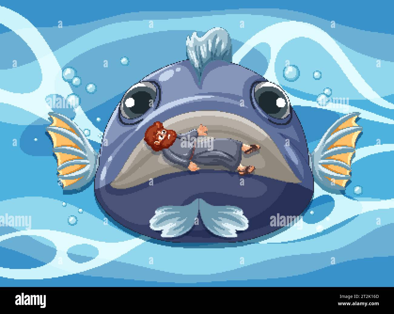 Jonah Inside The Big Fish