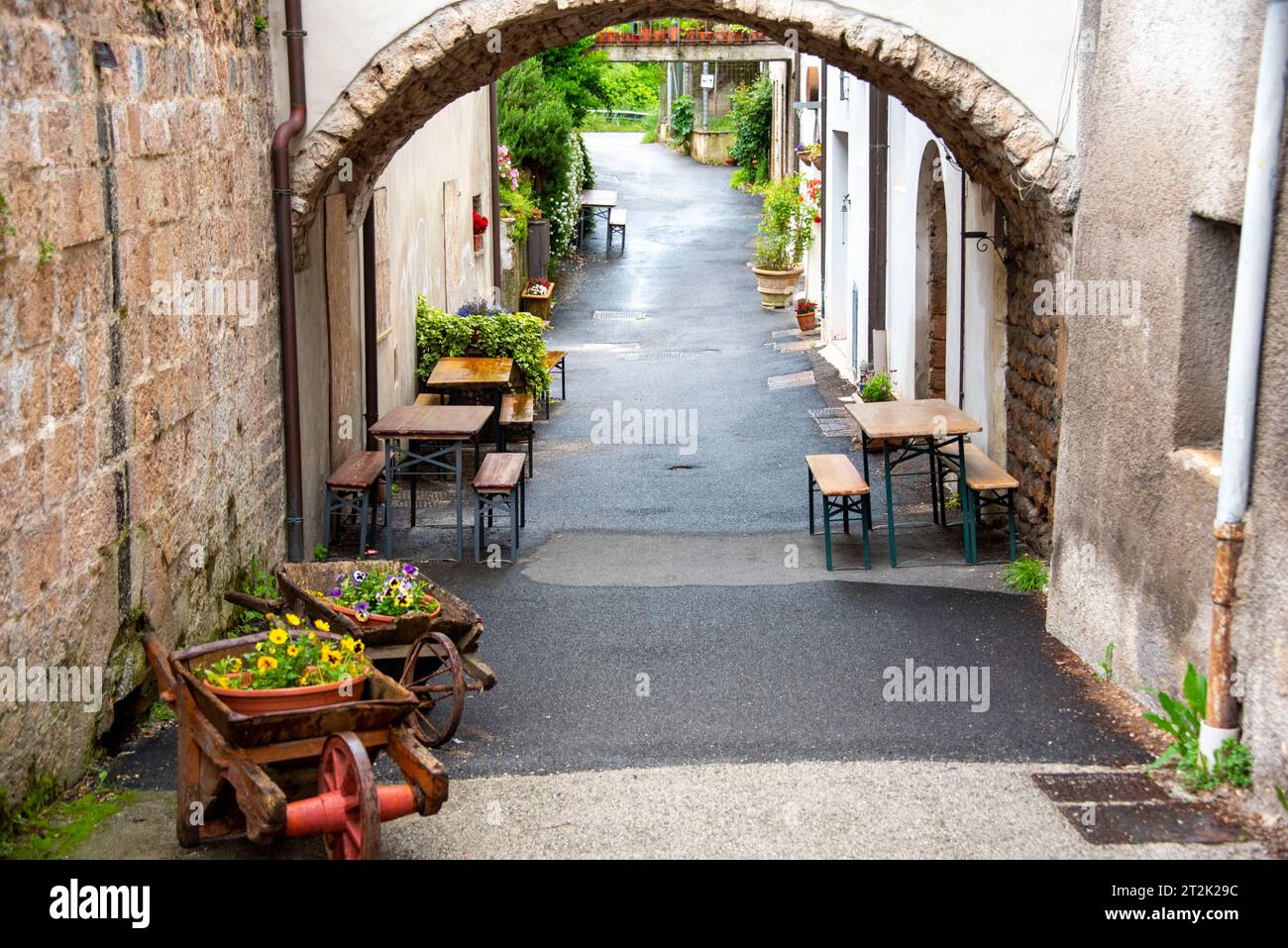 Village of Rasiglia - Italy Stock Photo - Alamy